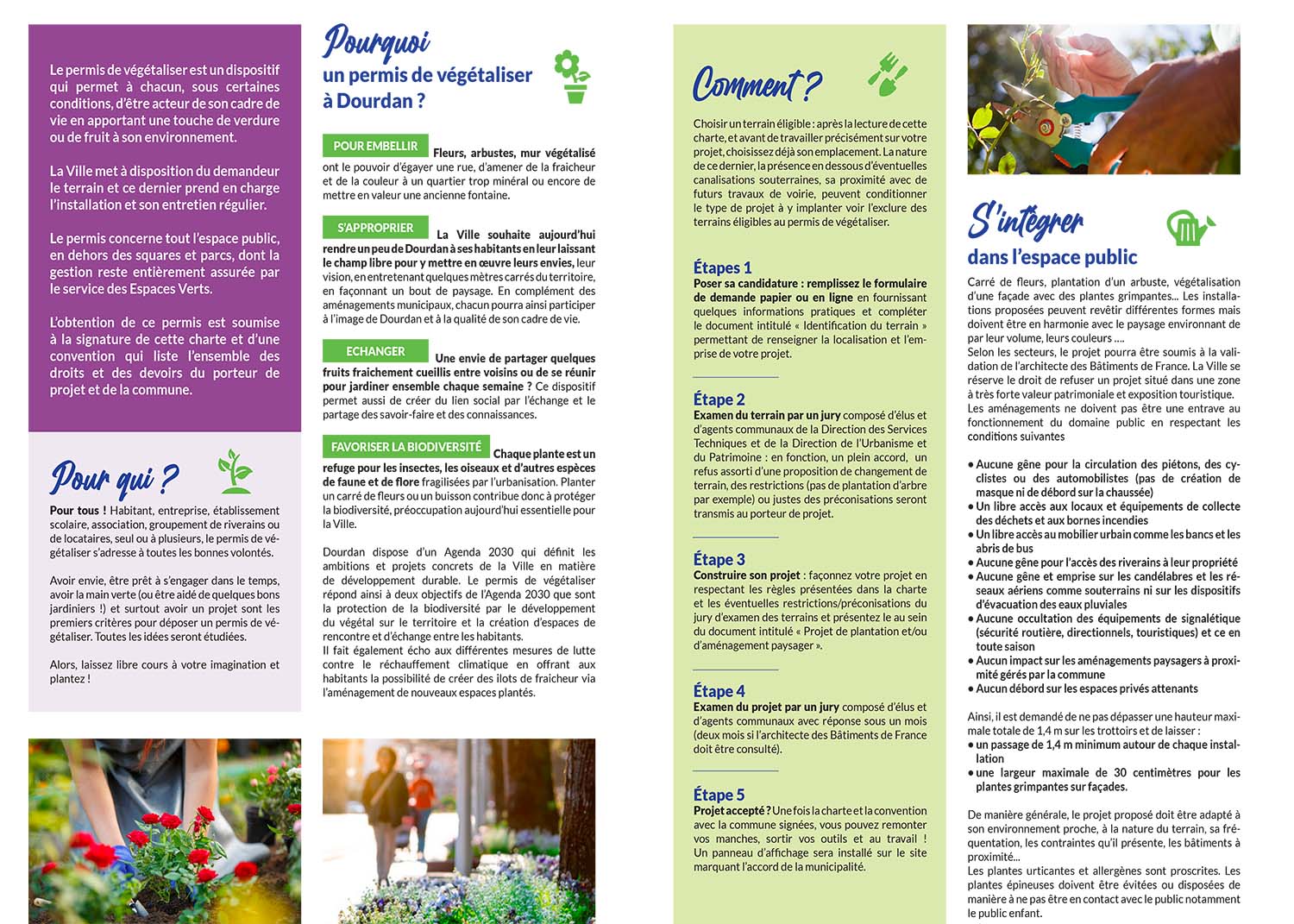 Permis de Végétaliser - Dourdan (91)